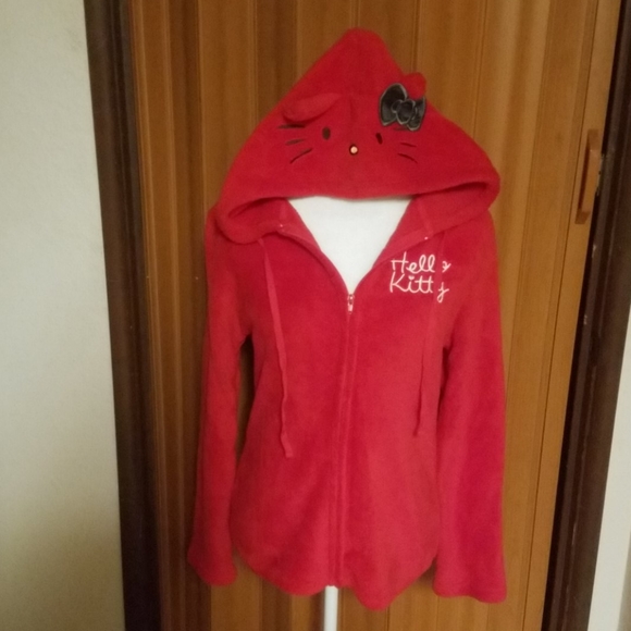Hello Kitty | Jackets & Coats | Hello Kitty Red Soft Jacket | Poshmark